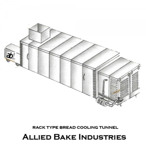 RACK TYPE BREAD COOLING TUNNEL (WITH AIR WASHER) - ALLIED BAKE INDUSTRIES